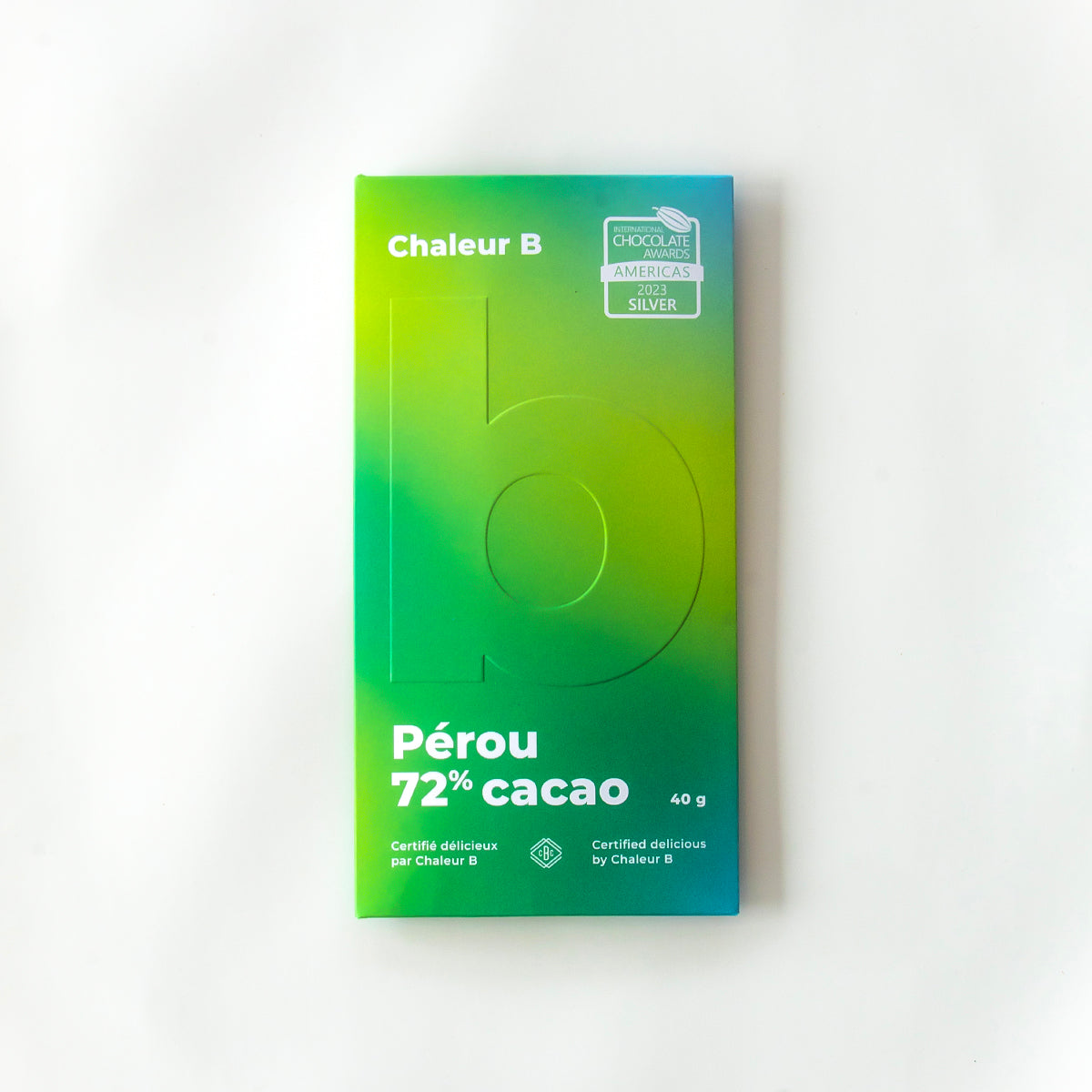 Peru Ucayali 72% Chocolate Bar - Brûlerie du Quai