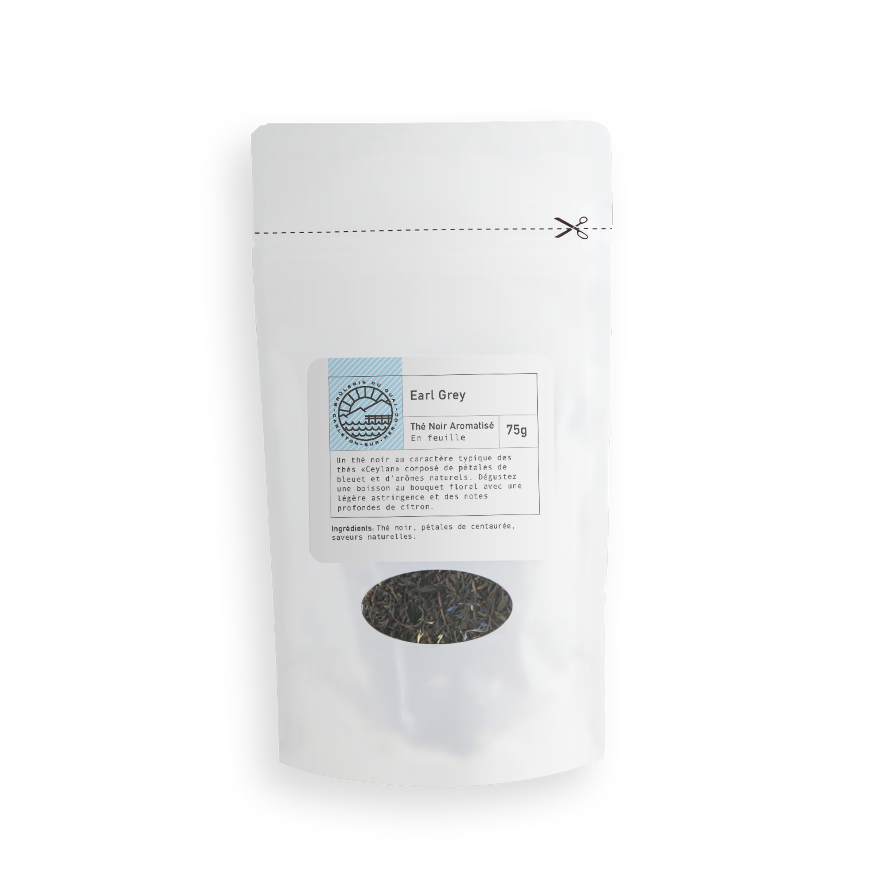 Earl gray Black Tea - Teas and Herbal Teas - Brûlerie du Quai